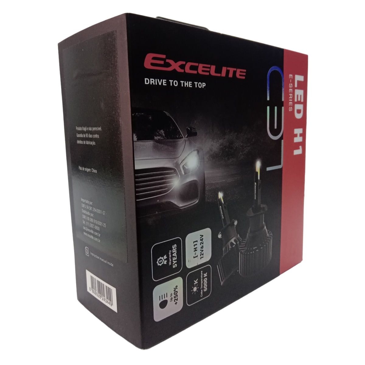 Par de Lâmpadas de Led H1 12V e 24V - Excelite - Altese