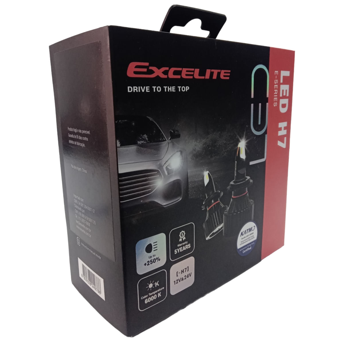 Par de Lâmpadas de Led H7 12V e 24V - Excelite - Altese