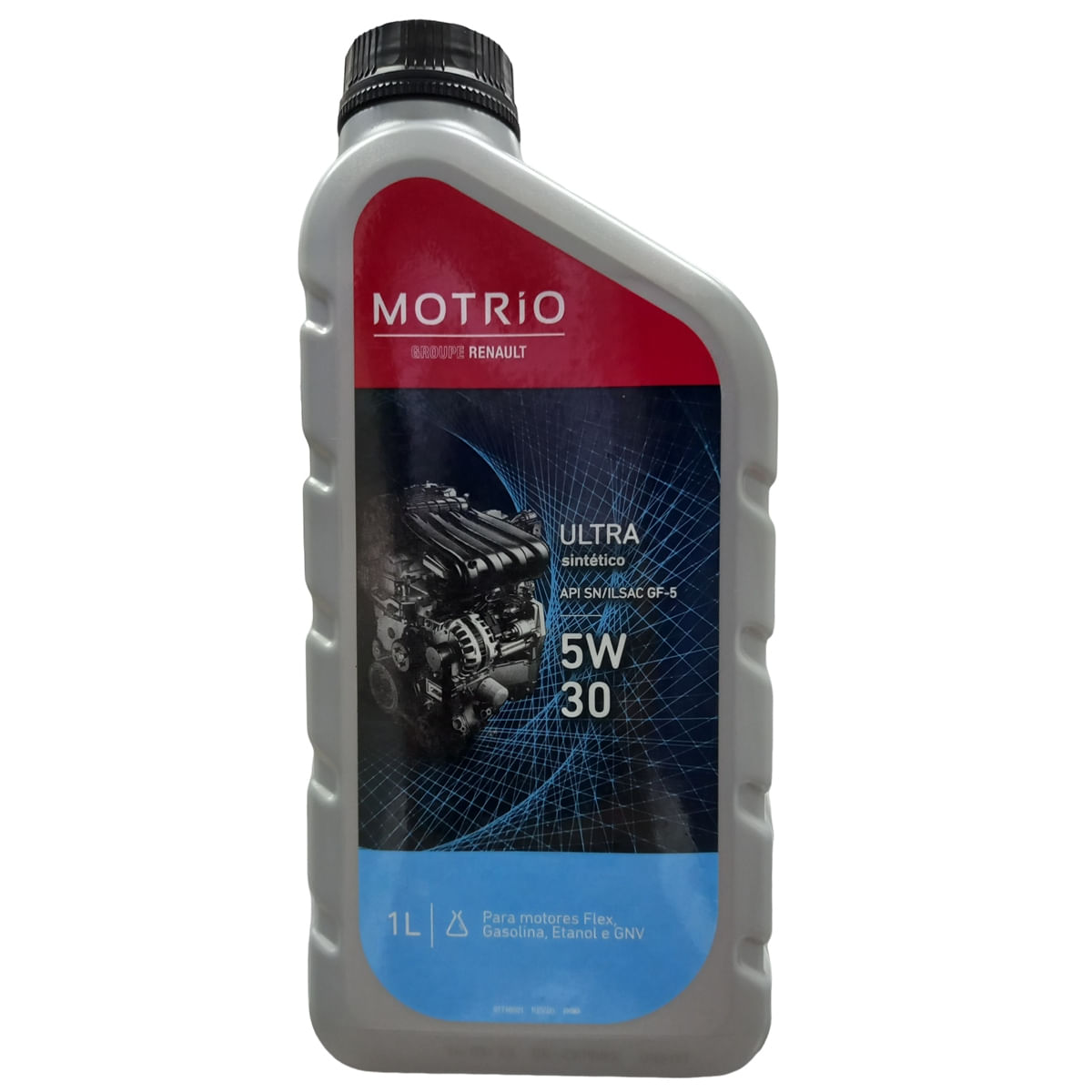 Óleo Lubrificante do Motor SN 5W30 Sintético Motrio 1L - Altese