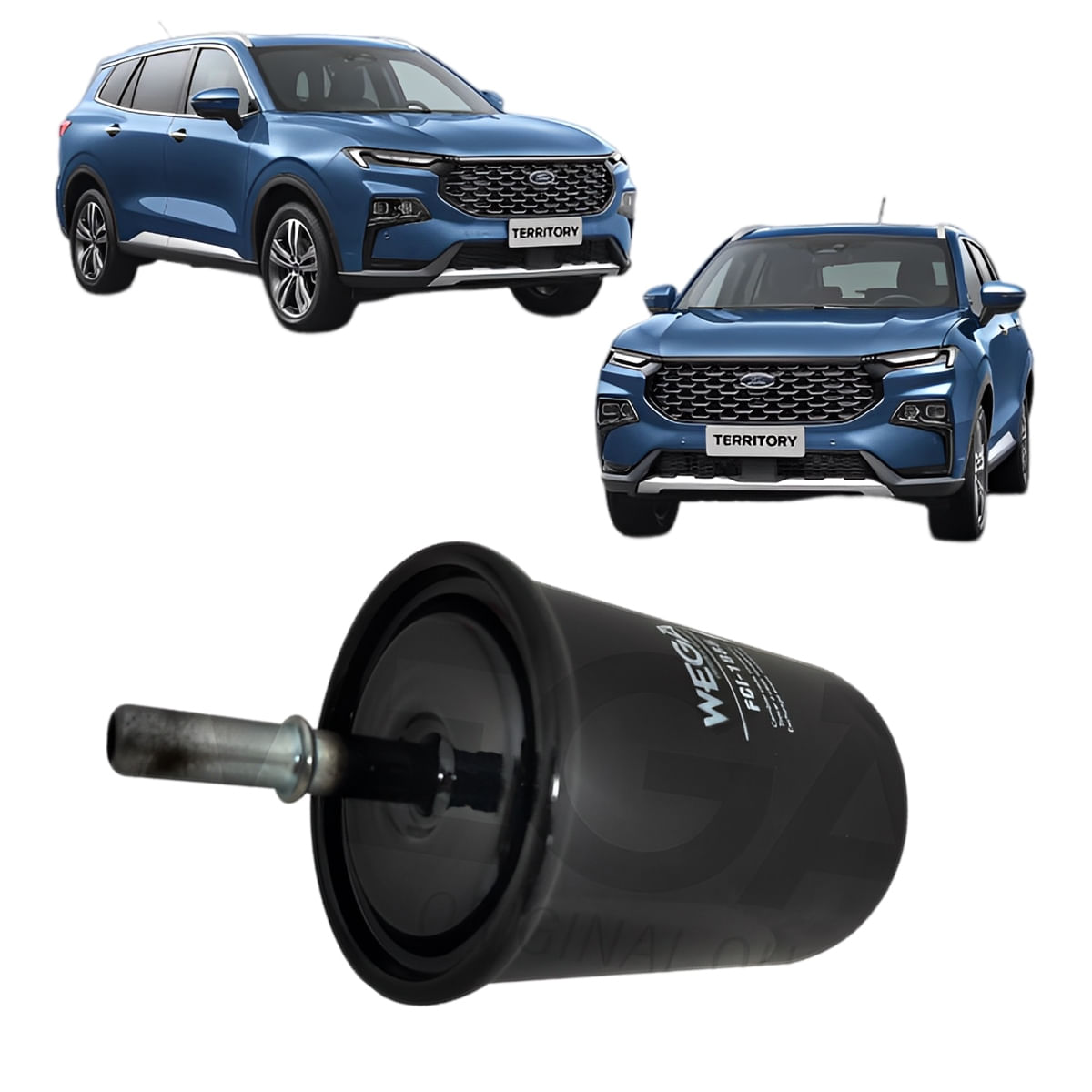 Filtro de Combustível Ford Territory 1.5 Ecoboost 2020 em diante - Altese