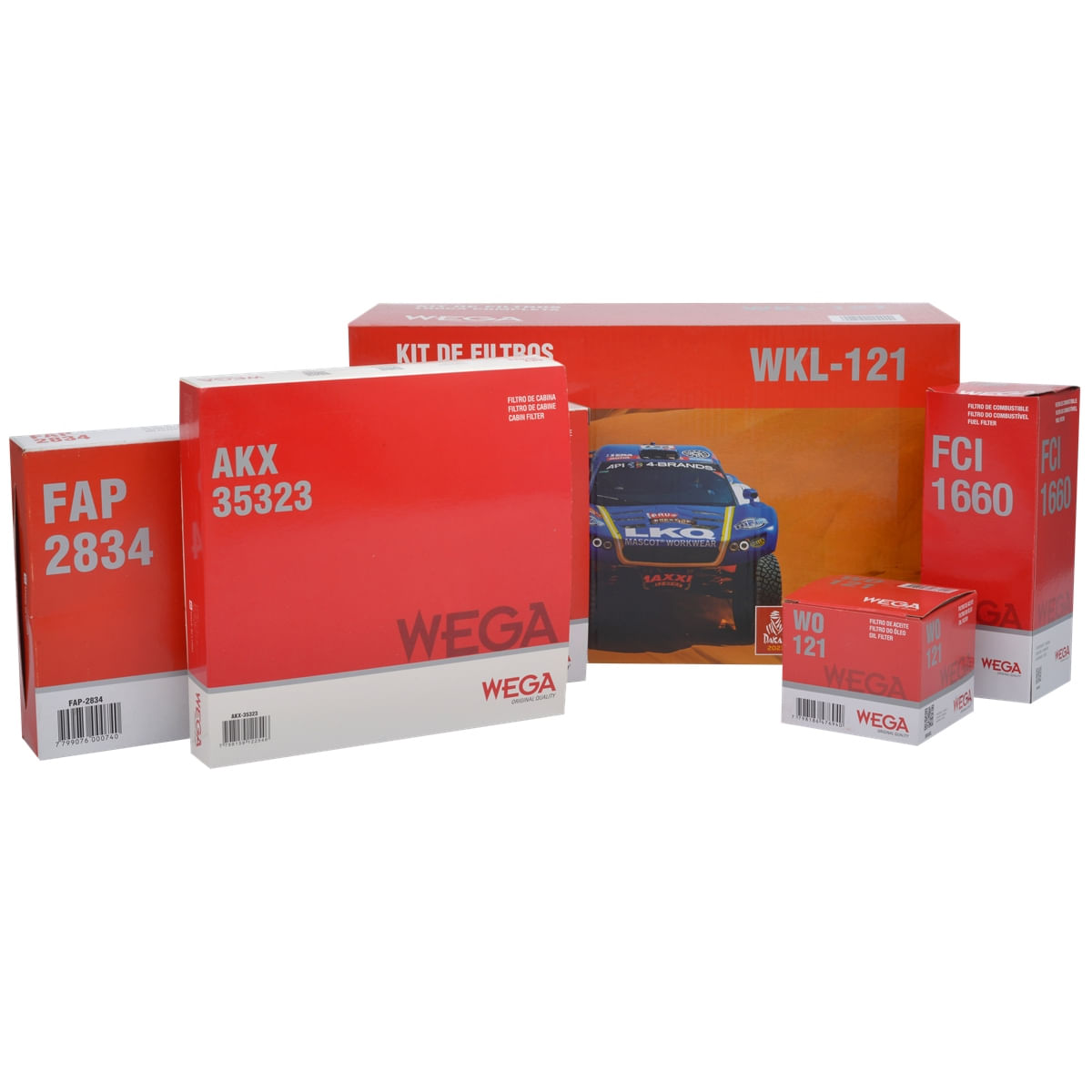 Kit de Filtros Wega Fiat Pulse 1.3 4c 16v Flex Fastback 1.3 4c 16v 2022 ...