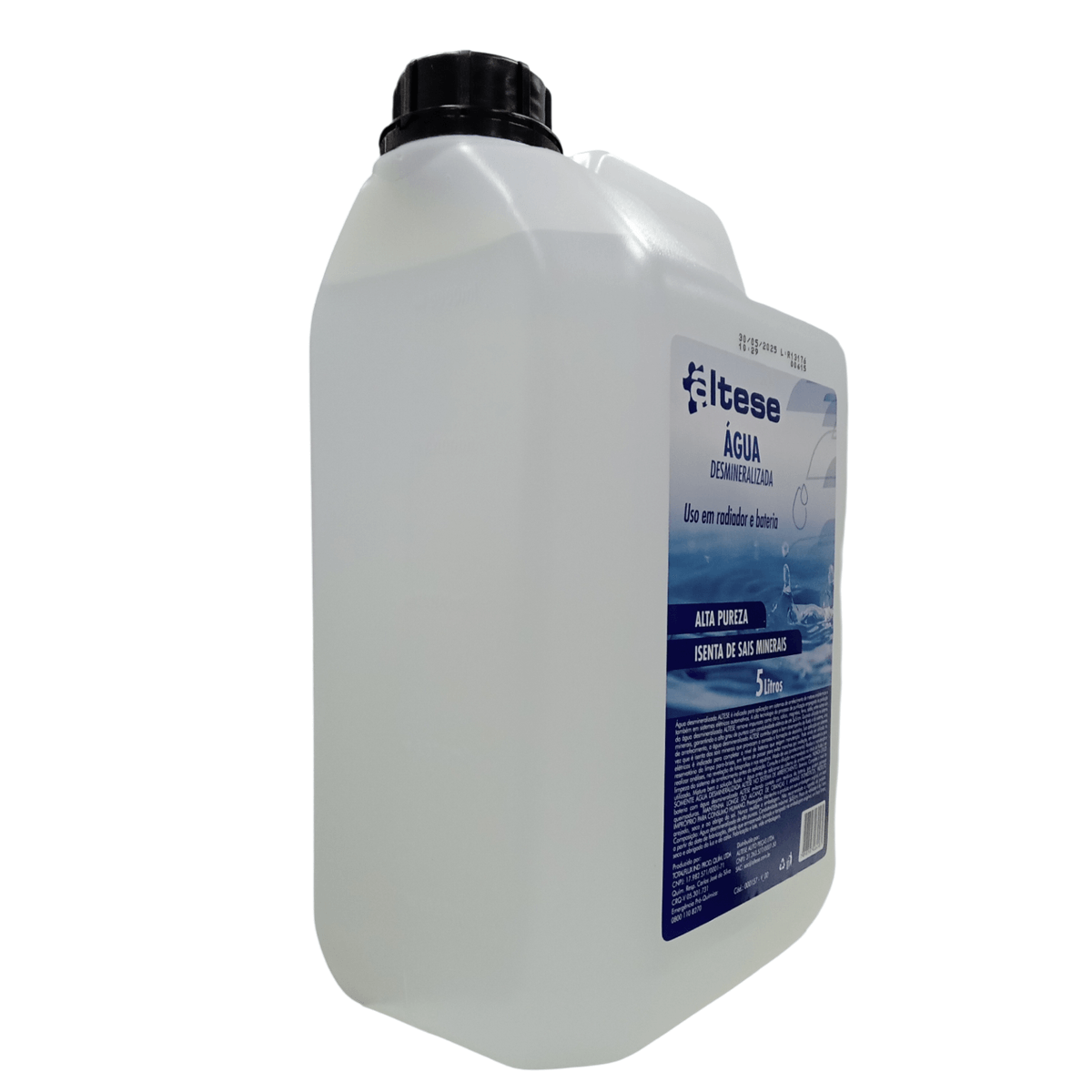Água Desmineralizada Alta Pureza - Altese - Altese